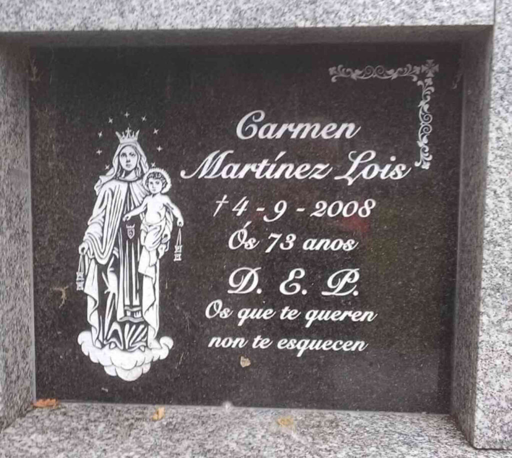 Lápidas para Nichos Grabadas | Modelos de Lapidas Modernas