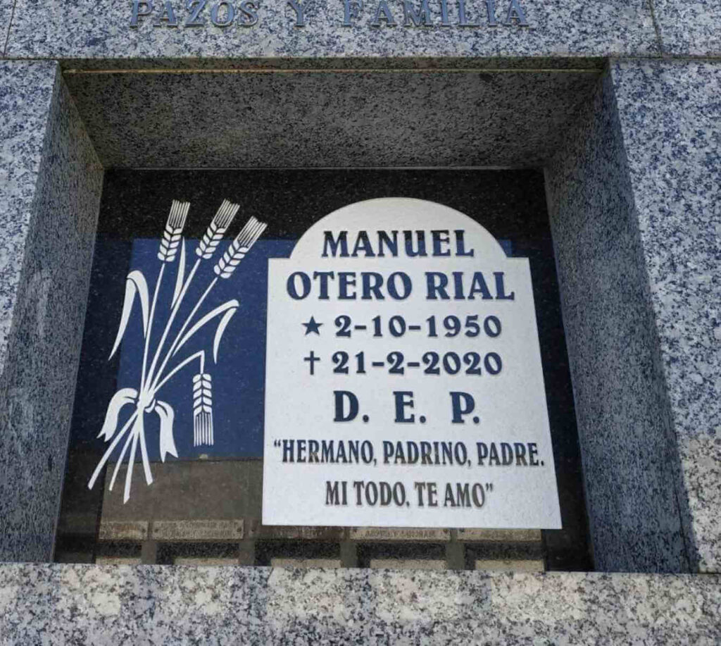 Lápidas para Nichos Grabadas | Modelos de Lapidas Modernas